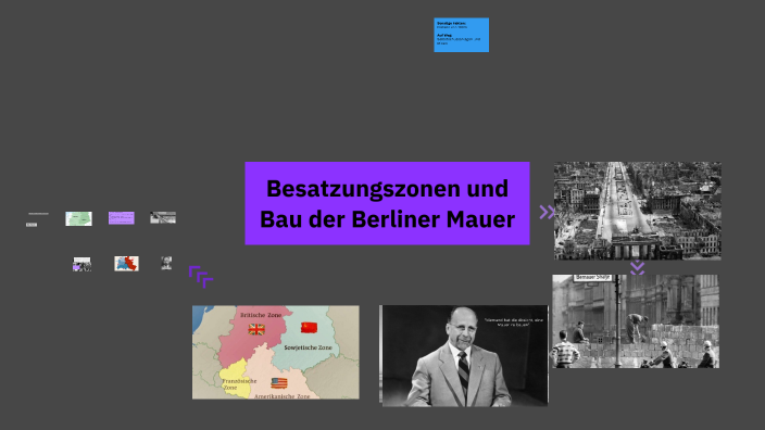 Besatzungszonen und Bau der Berliner Mauer by Emma Kohler on Prezi