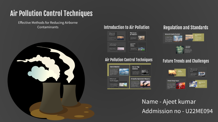 Air pollution control techniques by Ajeet Kumar on Prezi