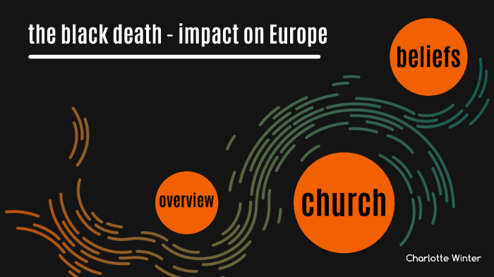 The black death - impact on Europe by Charlotte Winter