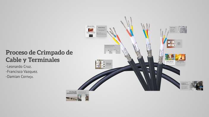 Proceso de Crimpado de Cable y Terminales by Leonardo Cruz on Prezi