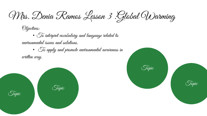 Global Warming by denia ramos on Prezi