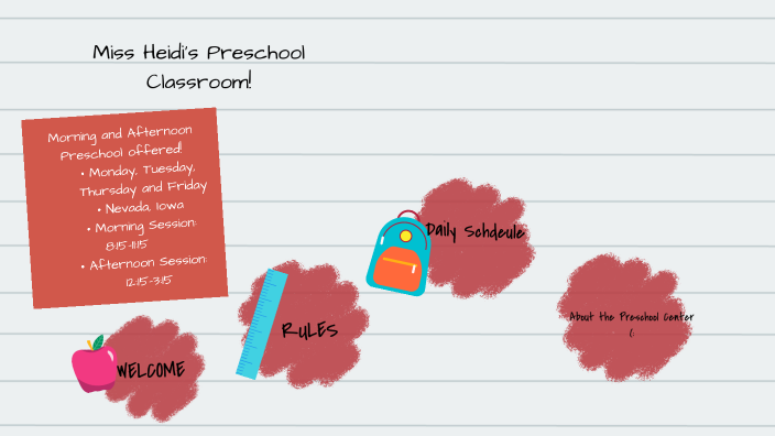 High Quality ECE Classroom Plan by Heidi Jensvold on Prezi