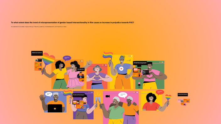 To what extent does the trend of misrepresentation of gender based ...