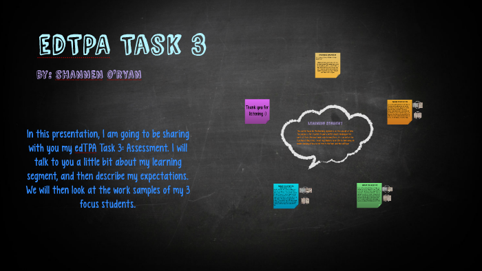 EdTPA Task 3 By Shannen O Ryan