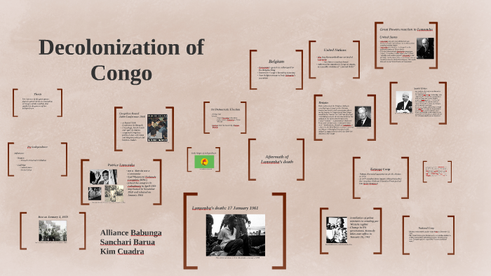 Decolonization of Congo by Kim Cuadra on Prezi