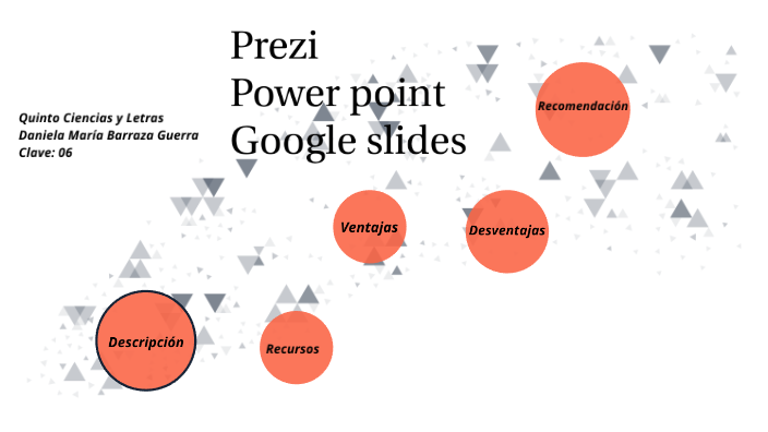 Prezi, Google slides y Power point by Daniela Barraza on Prezi