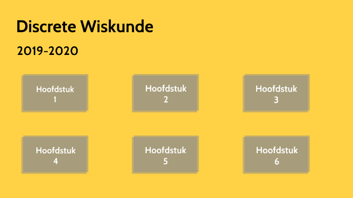 Discrete Wiskunde by Louise De Clerck on Prezi