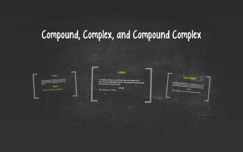 Compound, Complex, and Compound Complex by Xander Sullins on Prezi