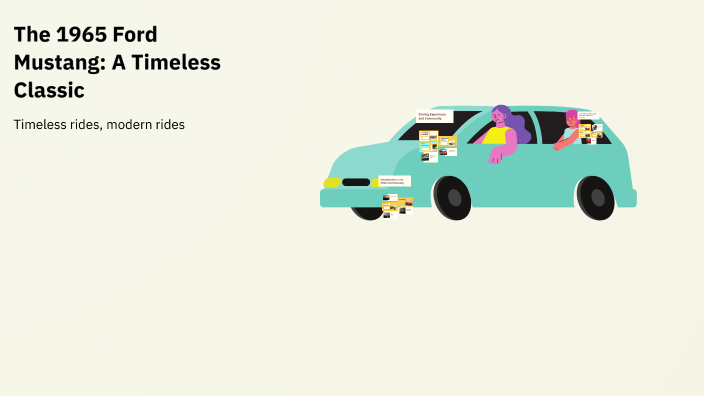 The 1965 Ford Mustang: A Timeless Classic by Maryam Alsenaani on Prezi