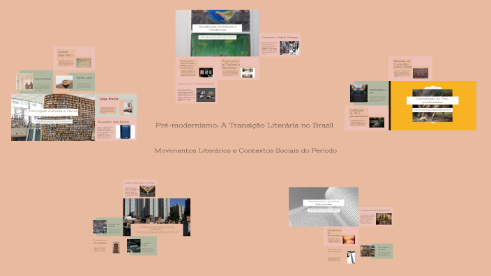Pré-modernismo: A Transição Literária no Brasil by Ani Souza on Prezi