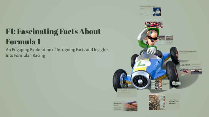 F1: Fascinating Facts About Formula 1 by MICHELLE ELIZABETH JOSE RSET ...