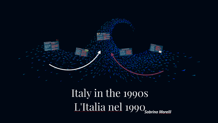 Italy in the 1990s by Sabrina Morelli on Prezi