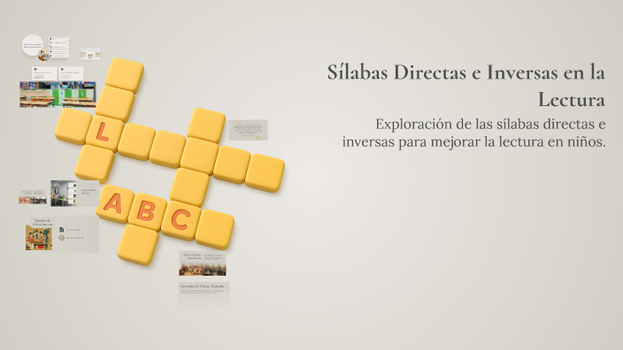 Sílabas Directas e Inversas en la Lectura by ESTHER REBECA QUISPE ...