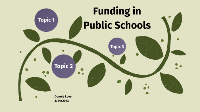 Impact of Underfunding Public Schools by Donald Love on Prezi