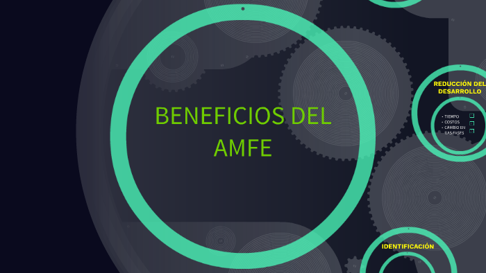 BENEFICIOS DEL AMFE by George Chavez