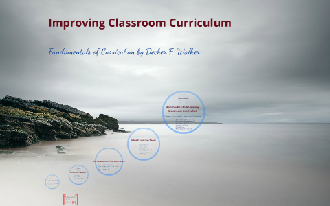 Chapter 8 - Improving Classroom Curriculum by Decker F. Walker by ...