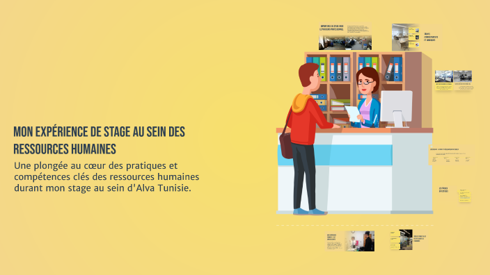 Mon expérience de stage au sein des ressources humaines by samar ...