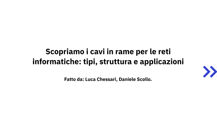 Scopriamo i cavi in rame per le reti informatiche: tipi, struttura e ...