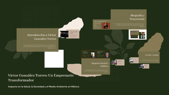 Víctor González Torres: Un Empresario Transformador by Anayeli Jiménez ...