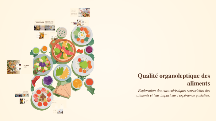 Qualité organoleptique des aliments by Bree Char on Prezi