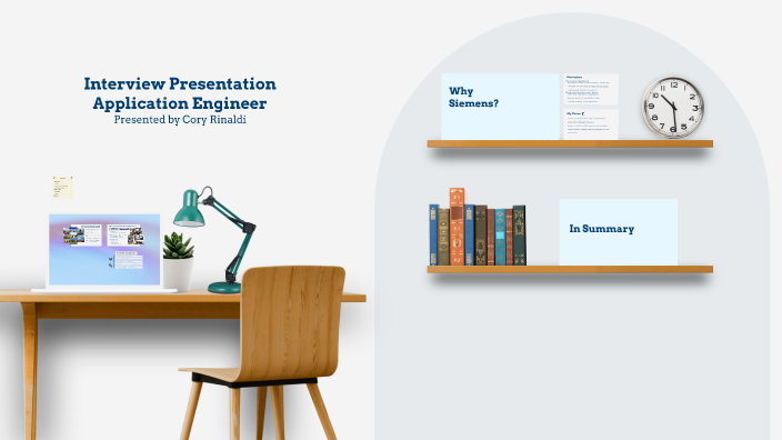 Application Engineer - Siemens Interview Presentation by Cory Rinaldi ...