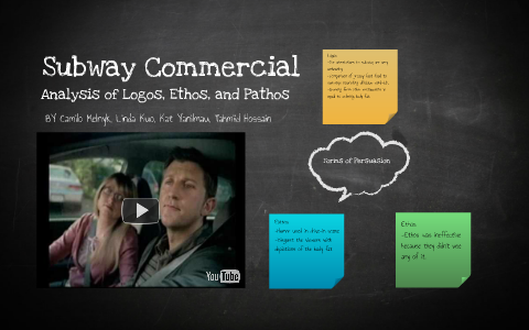 Logos, Ethos, and Pathos Commercial Analysis by Camilo Melnyk on Prezi