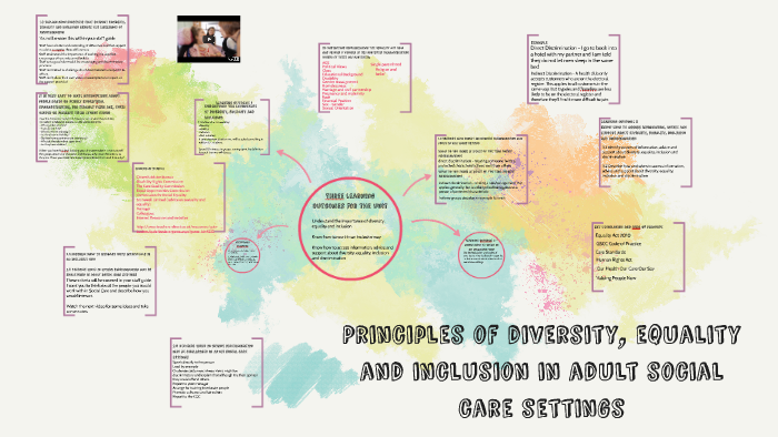 Principles of diversity, equality and inclusion in adult soc by Neil ...