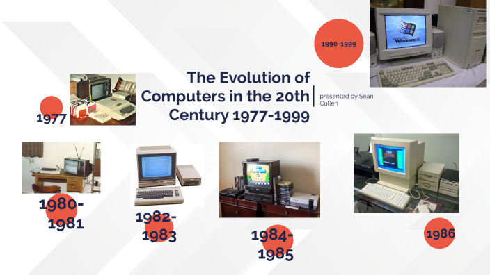 The Evolution of Computers in the 20th Century 1977-1999 by Sean Cullen ...