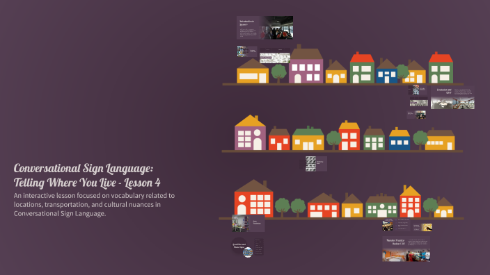 Conversational Sign Language: Telling Where You Live - Lesson 4 by ...