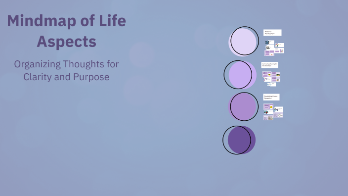 Mindmap of Life Aspects by Evan Heymann on Prezi