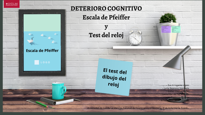 Deterioro cognitivo (Pfeiffer y Test del reloj). Grupo 1.3 by Laura De ...