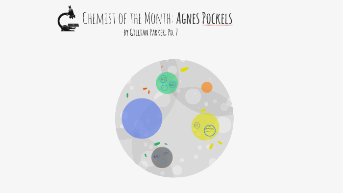 Chemist of the Month: Agnes Pockels by Gillian Parker on Prezi