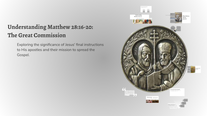 Understanding Matthew 28:16-20: The Great Commission by Sebastien Lucas ...