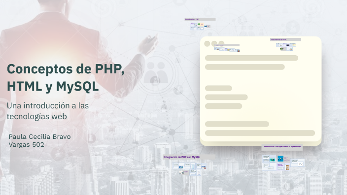 Conceptos de PHP, HTML y MySQL by irving silva on Prezi