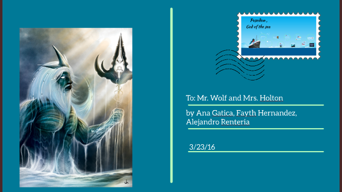 Poseidon -Greek God Project by Ana Gatica on Prezi