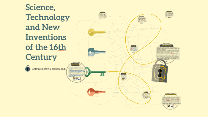 Science/Technology and New Inventions of the 16th Century by Carina ...