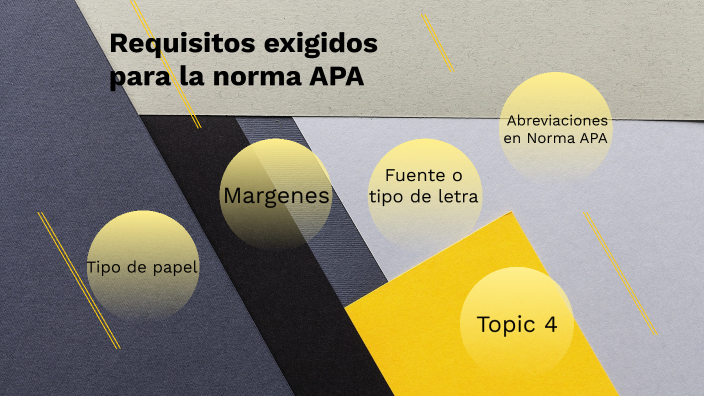 Requisitos exigidos para normas APA by Julian Salamanca on Prezi
