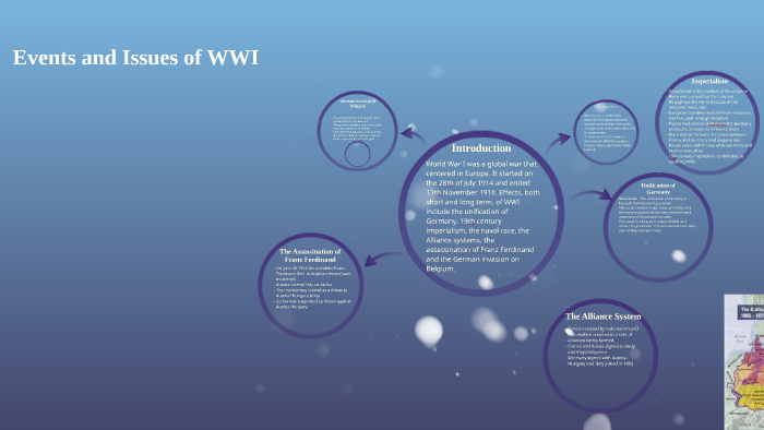 Long and Short Term causes of WW1 by Brigid Sullivan on Prezi