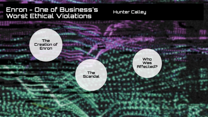 Enron Ethics Assignment by Hunter Calley on Prezi