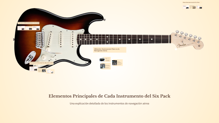 Elementos Principales de Cada Instrumento del Six Pack by Erick ...