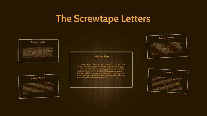 The Screwtape Letters by Daniel Livermore on Prezi