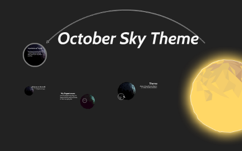 October Sky Theme by shane Blankenship on Prezi