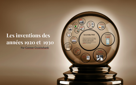 Les inventions des années 1920-1930 by Conner Cruickshank on Prezi