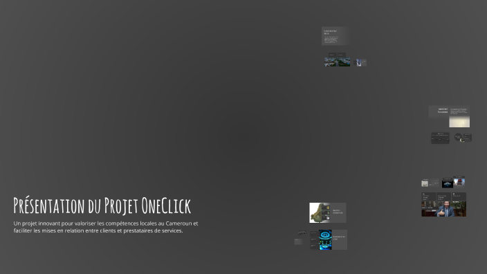 Présentation du Projet OneClick by Ddjuen Ddjunete on Prezi