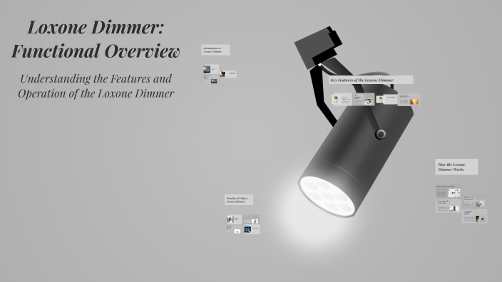 Loxone Dimmer: Functional Overview by h huang on Prezi