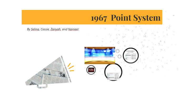 1967 Point System by SCZN sczn