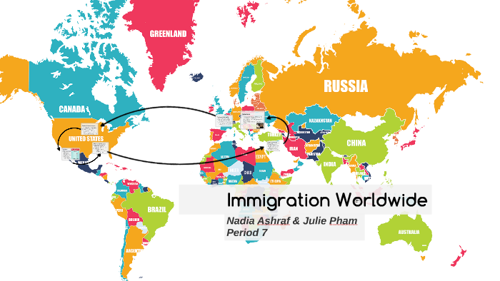 Immigration Worldwide by Nadia a on Prezi
