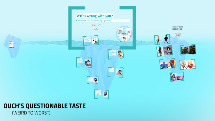 OUCH'S QUESTIONABLE TASTE (WEIRD TO WORST) by Ouchie Stardust on Prezi
