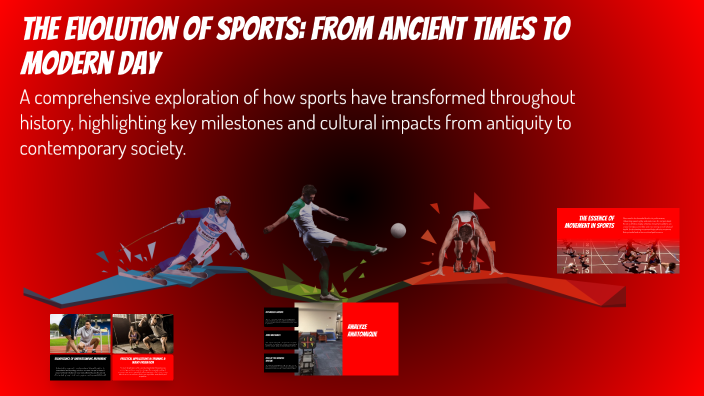 The Evolution of Sports: From Ancient Times to Modern Day by logan ...