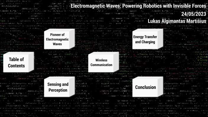 Electromagnetic Waves: Powering Robotics with Invisible Forces by Lukas ...